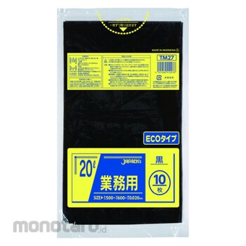Beli JAPACK'S The Garbage Bag TM27 Black 1pack(10sheets) | monotaro.id