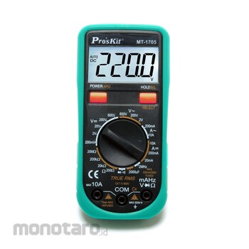 Beli Pro'sKit 3 1/2 Compact Digital Multimeter MT-1705 1pc | monotaro.id