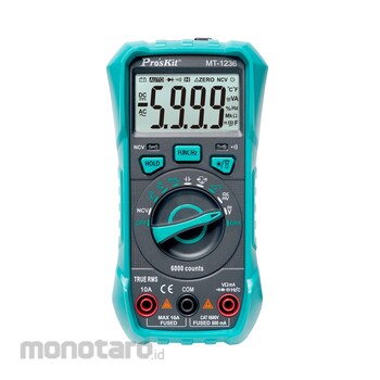 Beli Pro'sKit Multimeter Digital 3 5/6 True-RMS (Multitester) MT-1236 ...