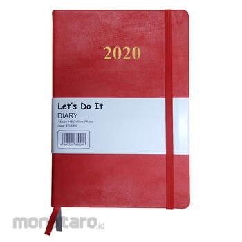 Beli Let's Do It Agenda Diary 2020 EG 1920 Red A5 1pc | monotaro.id