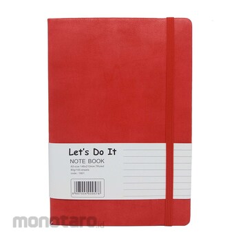 Beli Let's Do It Note Book A5 1901 Red 1pc | monotaro.id