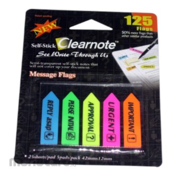 Beli STICK'N Sticky Clear Note 21193 Assorted Sign 1pack(25Sheets ...