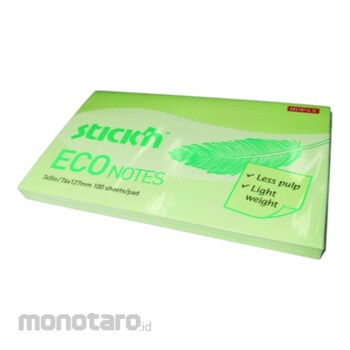 Beli STICK'N Sticky Eco Notes 21752 Green 3x5 3x5inch 1pc | monotaro.id