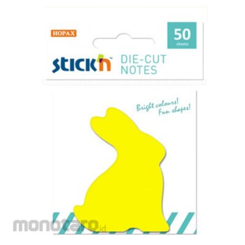 Beli STICK'N Sticky Notes Neon Diecut Animal Series 21772 Rabbit 1pc ...