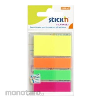 Beli STICK'N Sticky Notes Plastic Pack Color 21051 45x12mm & 45x25mm ...