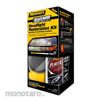 Beli Meguiar's Set Pembersih Kaca Lampu Mobil Heavy Duty G3000 1pc ...