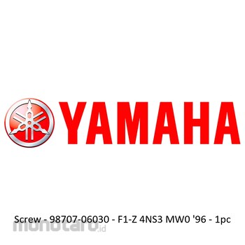 Beli Yamaha Screw 98707-06030 F1-Z 4NS3 MW0 '96 1pc | monotaro.id